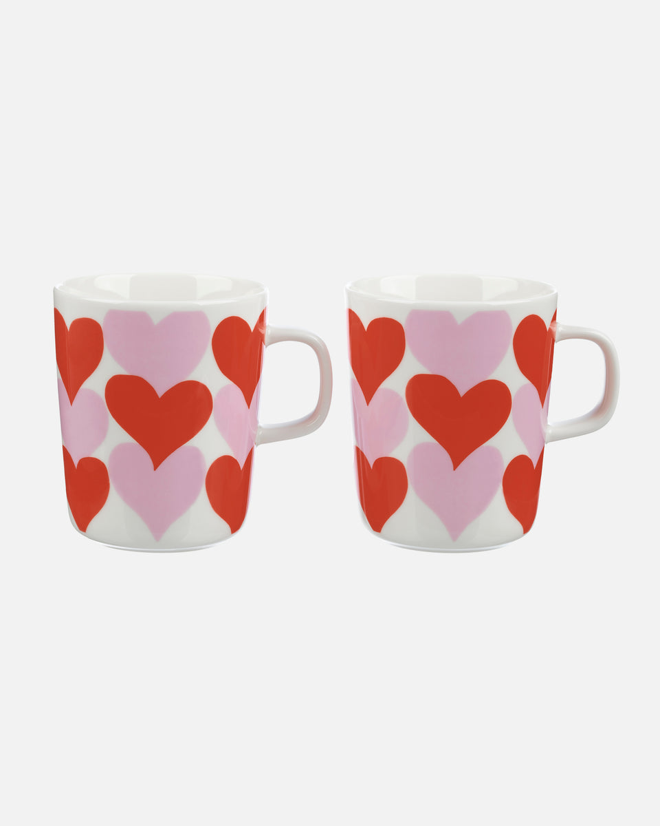 Marimekko Sydämet Mug Set – Kiitos Living by Design