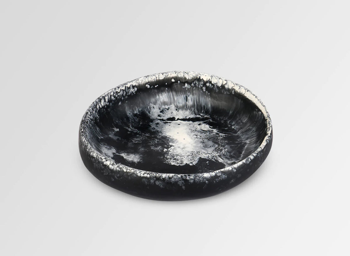 Dinosaur Designs Small Earth Bowl - Black Marble – Kiitos Living by Design
